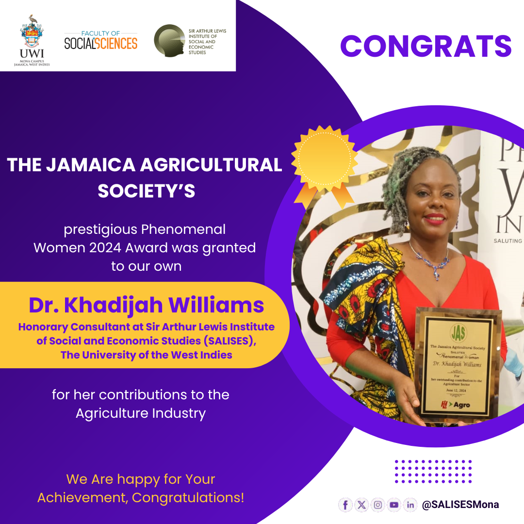 Congrats to Dr. Khadijah Williams | SALISES Regional